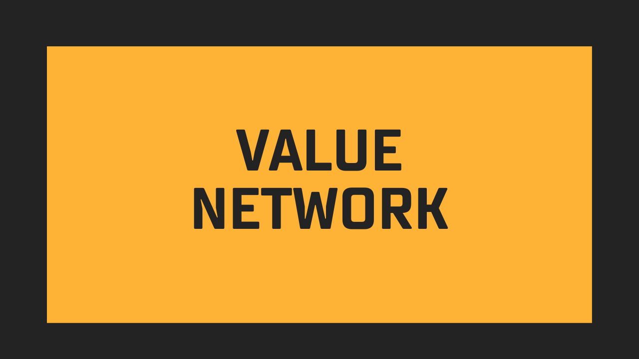 Value Network - Finance Reference