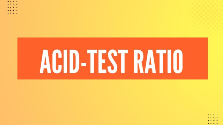 Acid-test ratio - Finance Reference