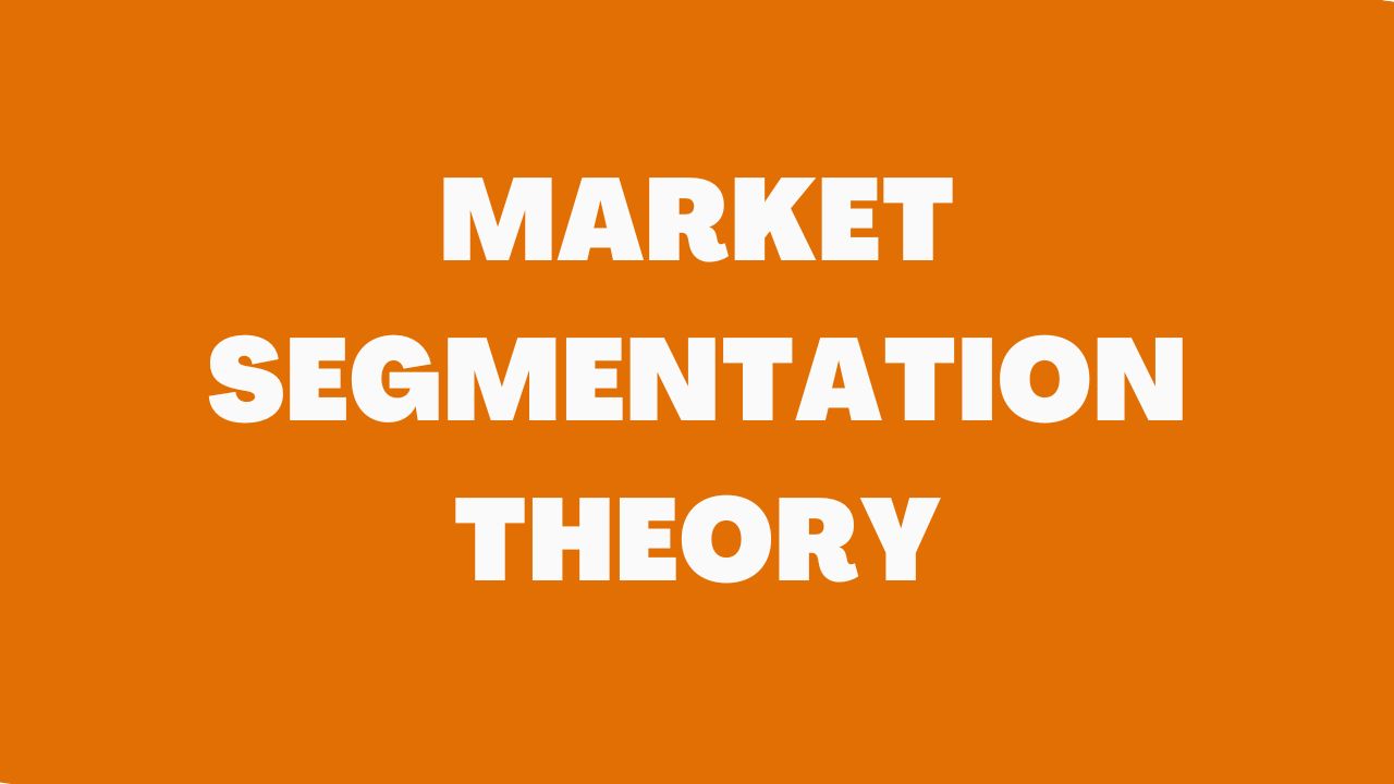 Market Segmentation Theory - Finance Reference